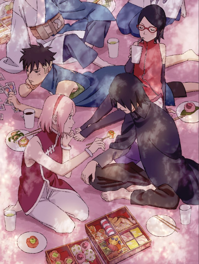 Sasuke Daily on Twitter: "Boruto official spring art https://t.co/KAIjvdmwmk" / Twitter
