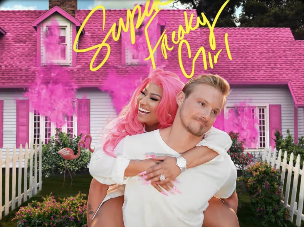 Pop Crave on Twitter: "Nicki Minaj and Alexander Ludwig in the music video for “Super Freaky Girl.”"