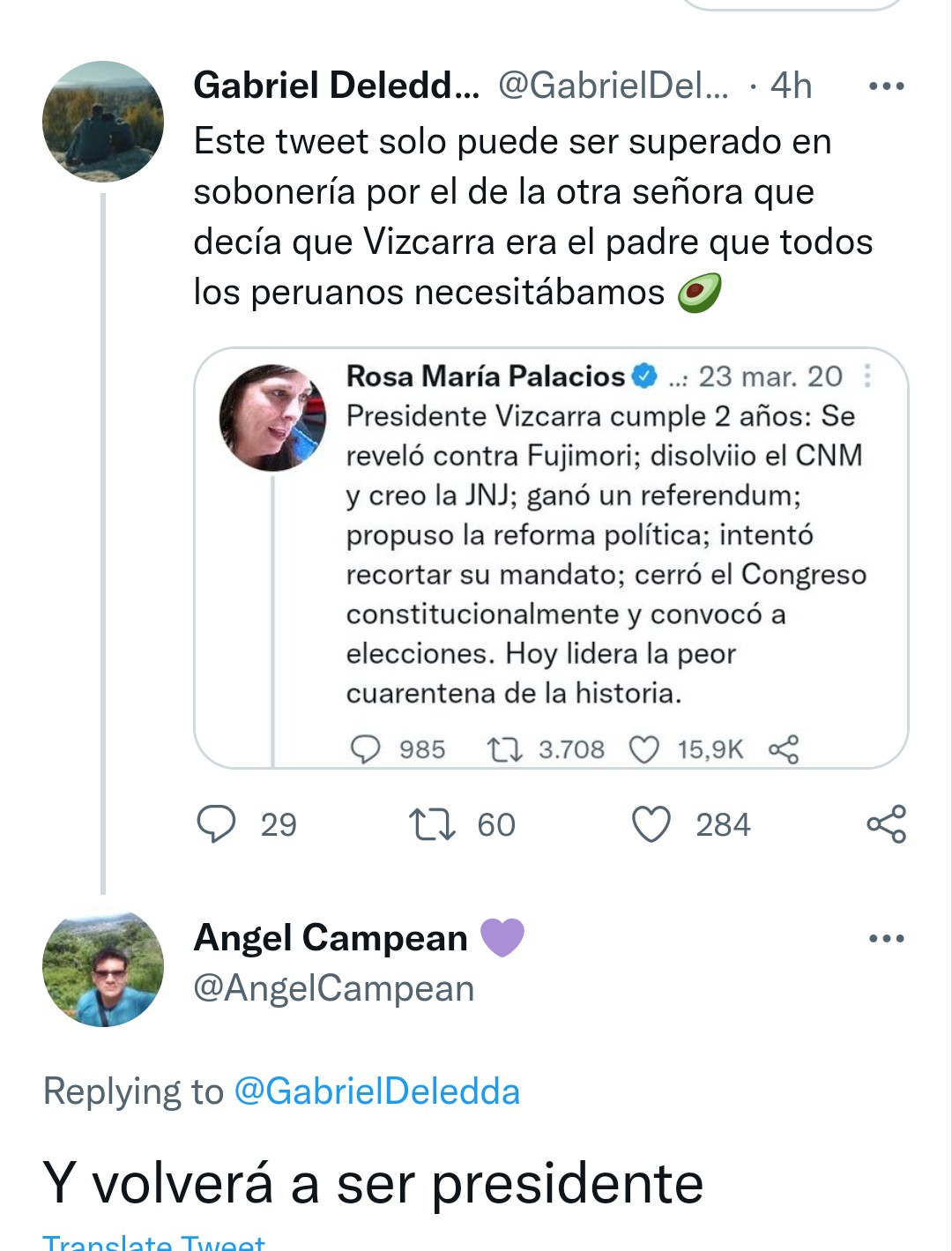 Gabriel Deledda ๐ณ๏ธโ๐ On Twitter Llegarรก Un Dรญa En Que Los