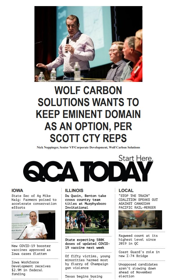 QCAToday on Twitter: "Sarah Watson (@K_5mydearwatson)/QC @Dispatch_Argus re Wolf Carbon ...