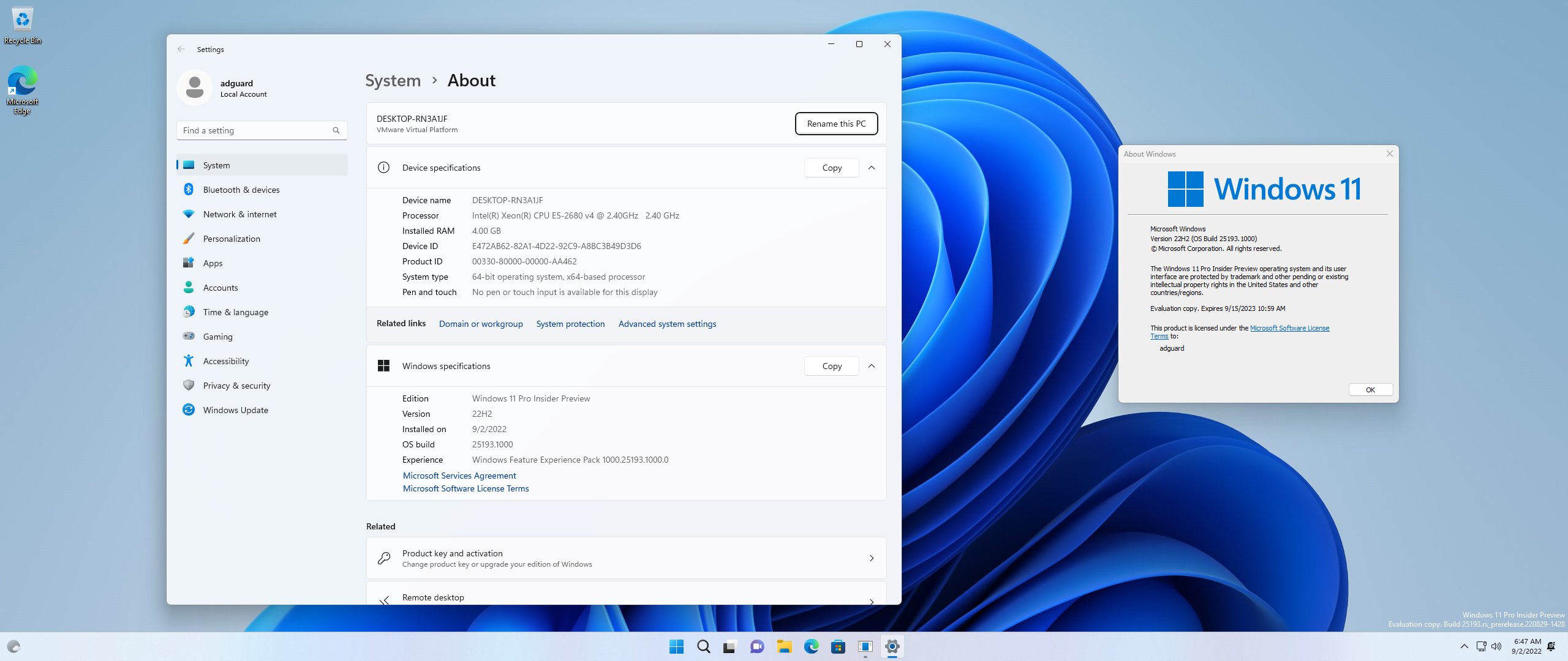 rgadguard_news on Twitter: "Windows 11 Insider Preview [#Dev] [25193.1000] AIO (arm64-x64) by ...