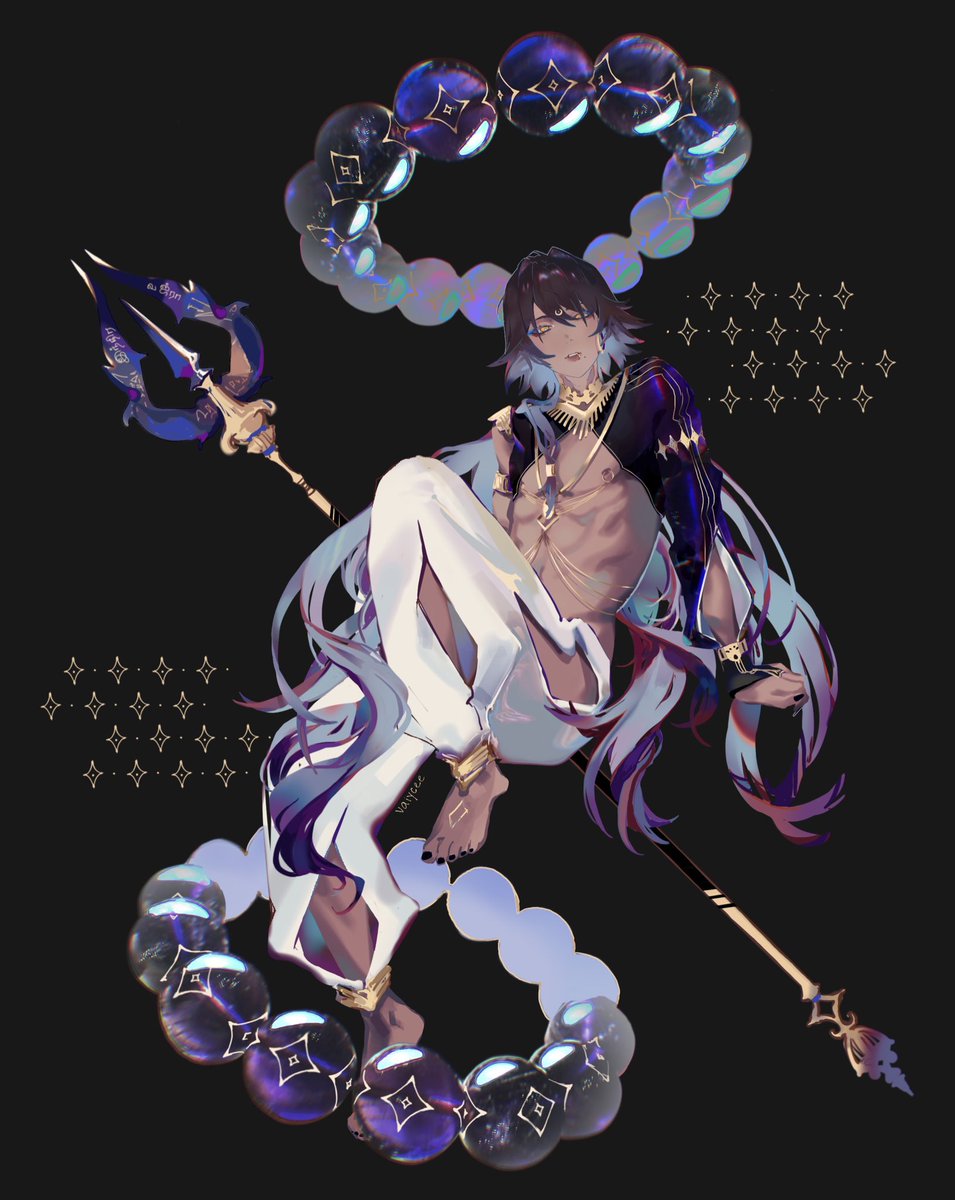 「genshin oc Ranesh #原神 」|SIKA@大学中のイラスト