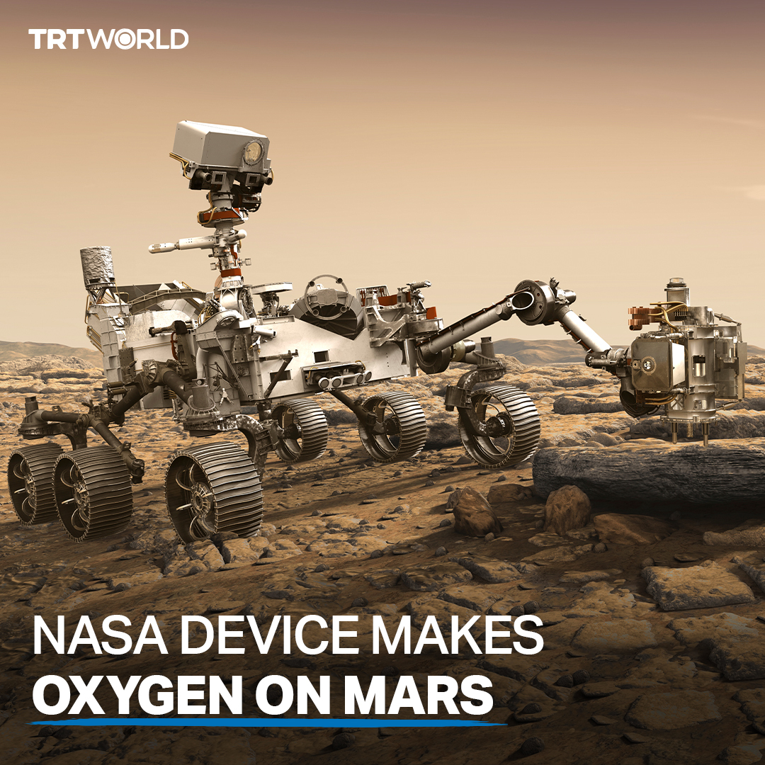 Trt World On Twitter An Experiment To Make Oxygen On Mars Is Now