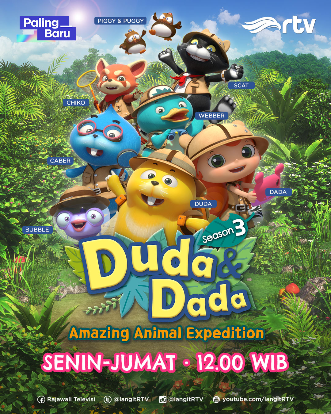 RTV on Twitter: "Frody, katak panah racun stroberi, pernah menjadi penyanyi paling populer di ...