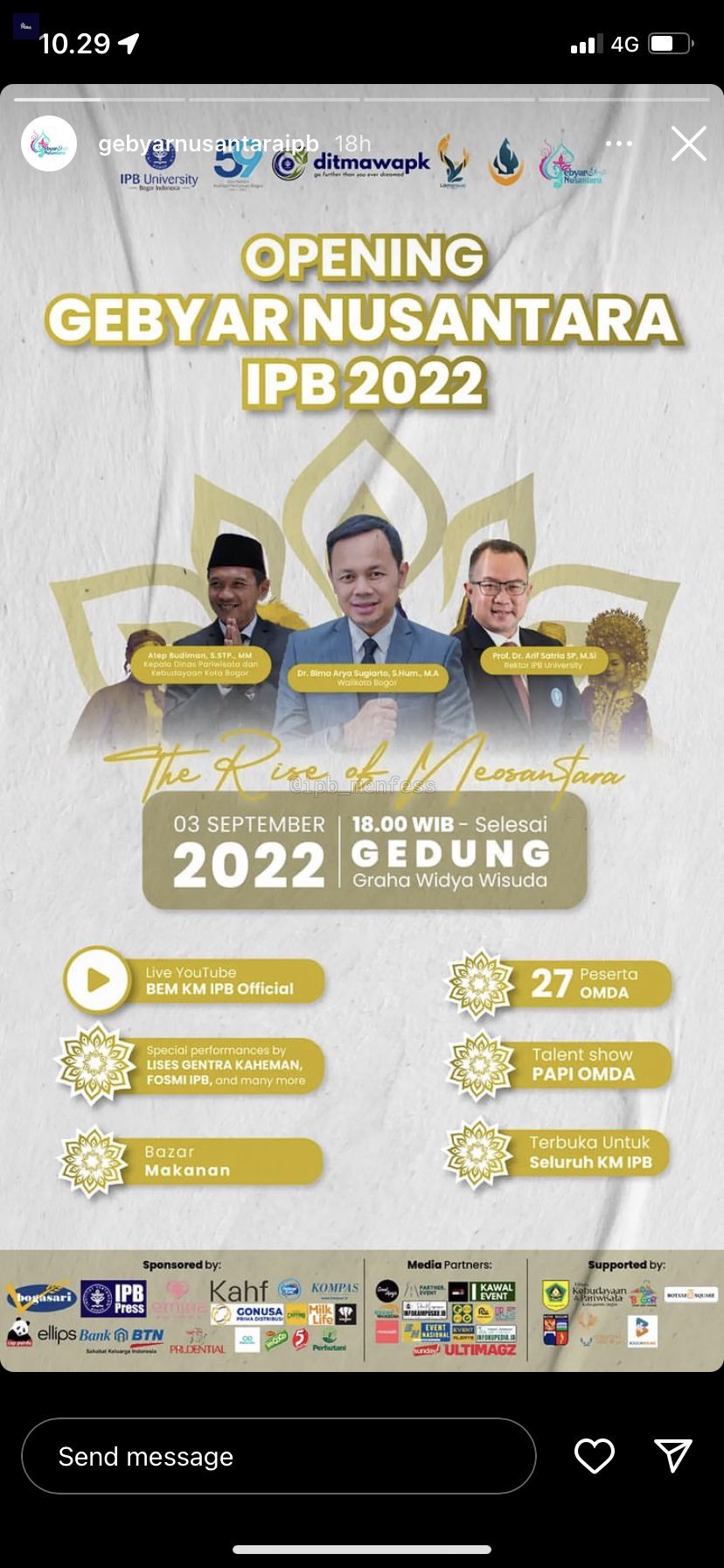 Draft IPB on Twitter: "punten mo nanya, ini bisa nonton langsung ga ya? https://t.co/ydCzRtdqAM ...