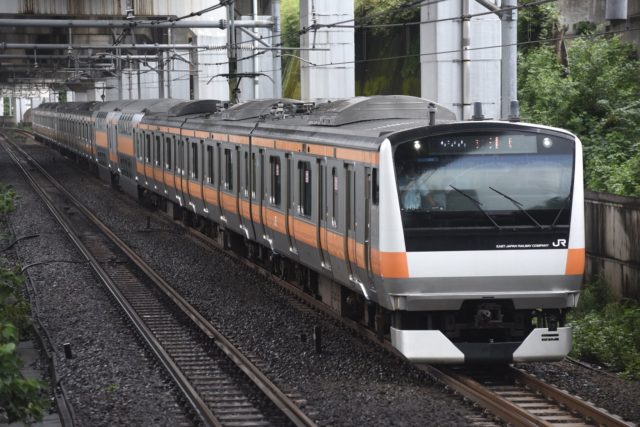 FS345 on Twitter: "E217系撮影の合間にやってきたE233系試運転 中央快速線に2階建てグリーン車が連結されるとは。 https://t.co/zyomUv3P7V ...