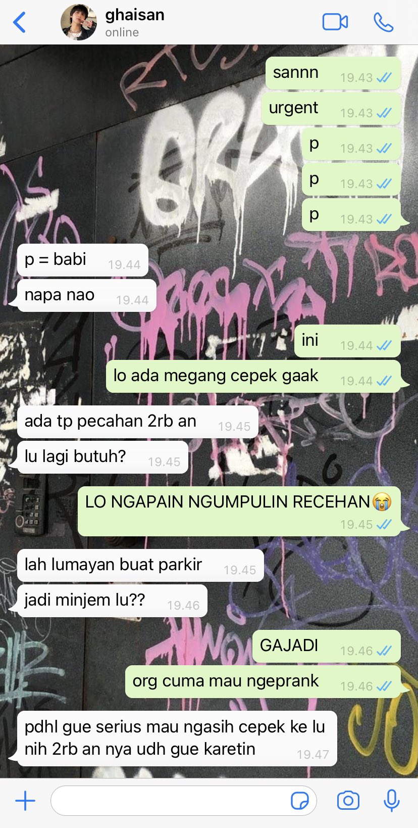 dapi on Twitter: "ghaisan - emg prepare bgt bayar parkir dia https://t.co/UpwVsviaCw" / Twitter