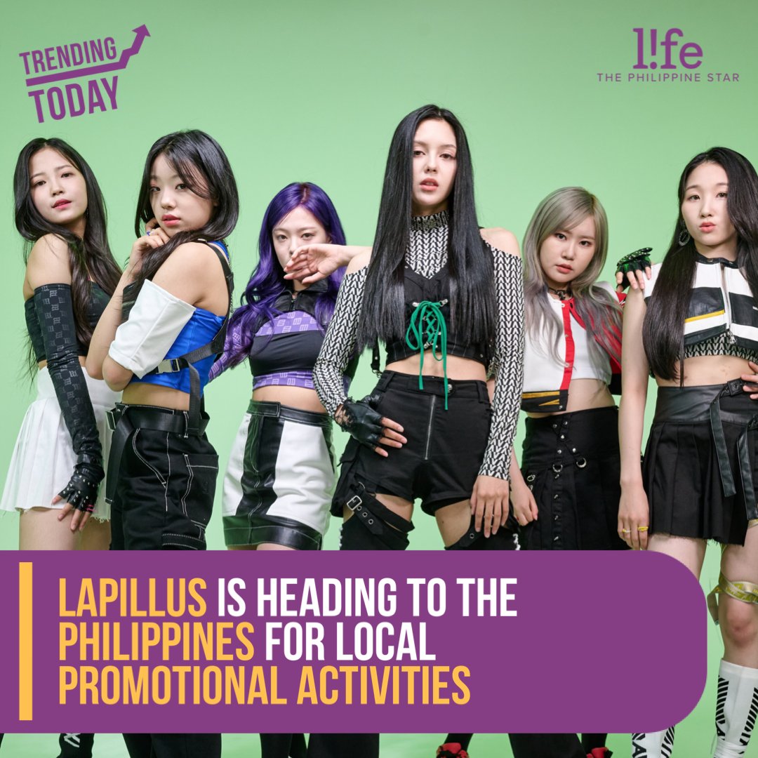 PhilSTAR L!fe on Twitter: "HIT YA! Shana, Chanty, Yue, Bessie, Seowon, and Haeun of #LAPILLUS ...