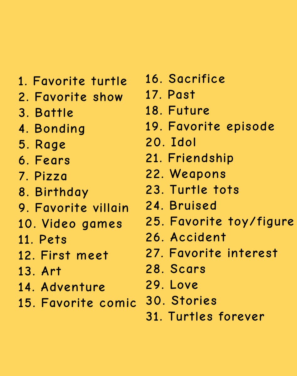 Clown Town π₯πͺ
π #TMNTtober on Twitter: Clown Town π₯πͺ
π #TMNTtober on Twitter:
