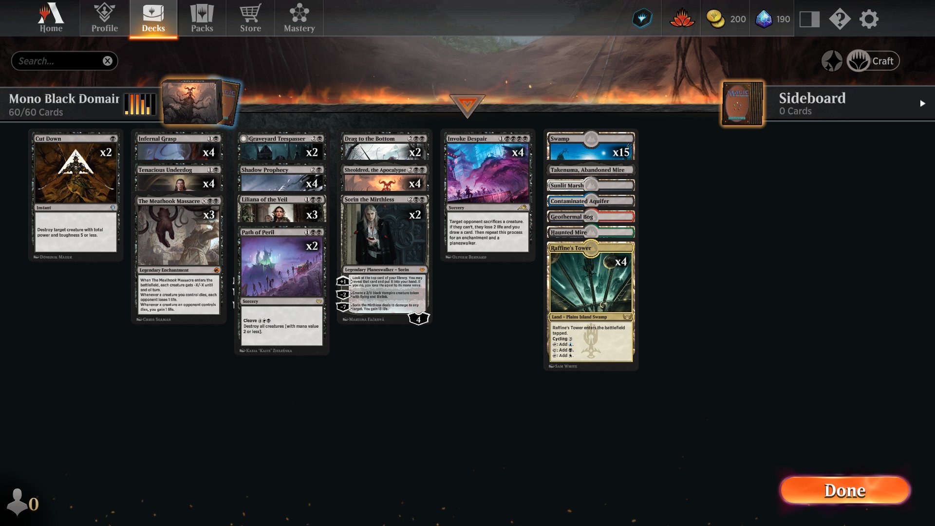 SBMTG on Twitter: "We then built a version of the Mono Black deck I'd been playing against all ...