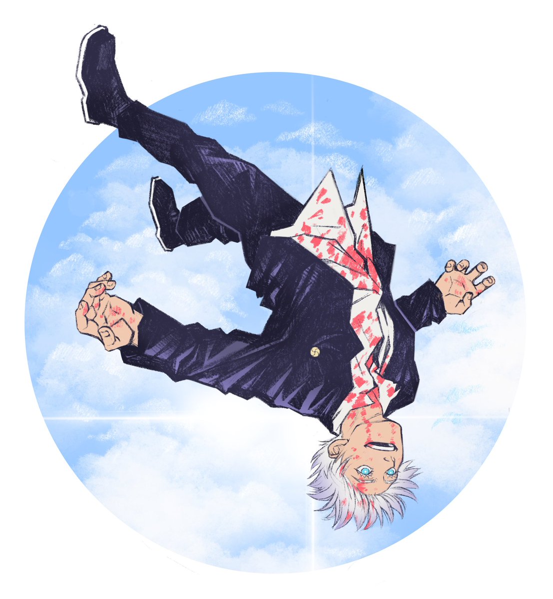 五条悟 「#gojosatoru #jujutsukaisen 」|ni.juu.ni.saiのイラスト