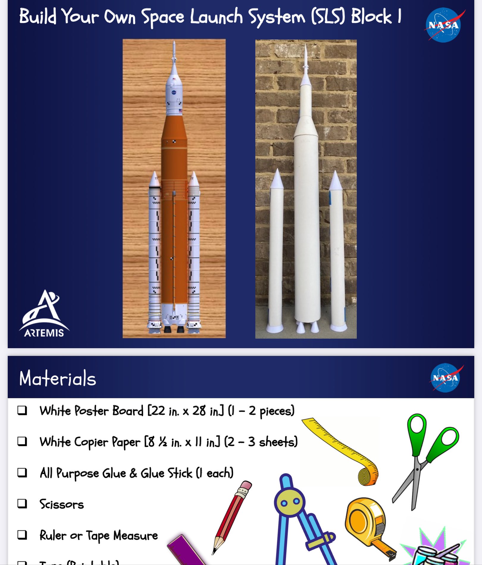 Nasa Paper Rocket Building Students Rockets Educator Guide 2020