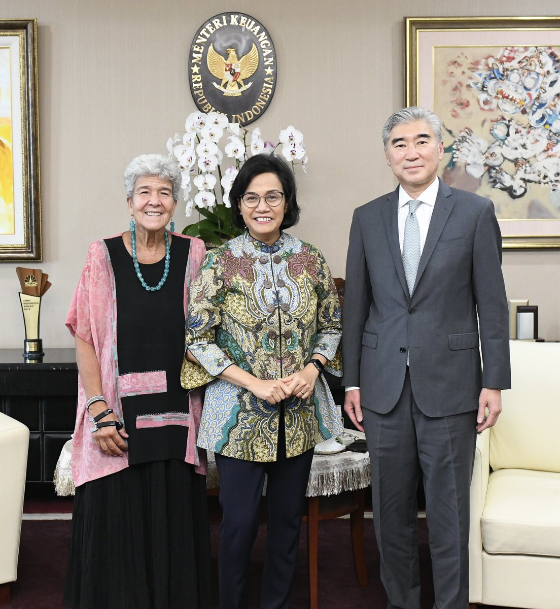 Ambassador Sung Y. Kim on Twitter: "Had a productive meeting with @CommerceGov Undersecretary ...