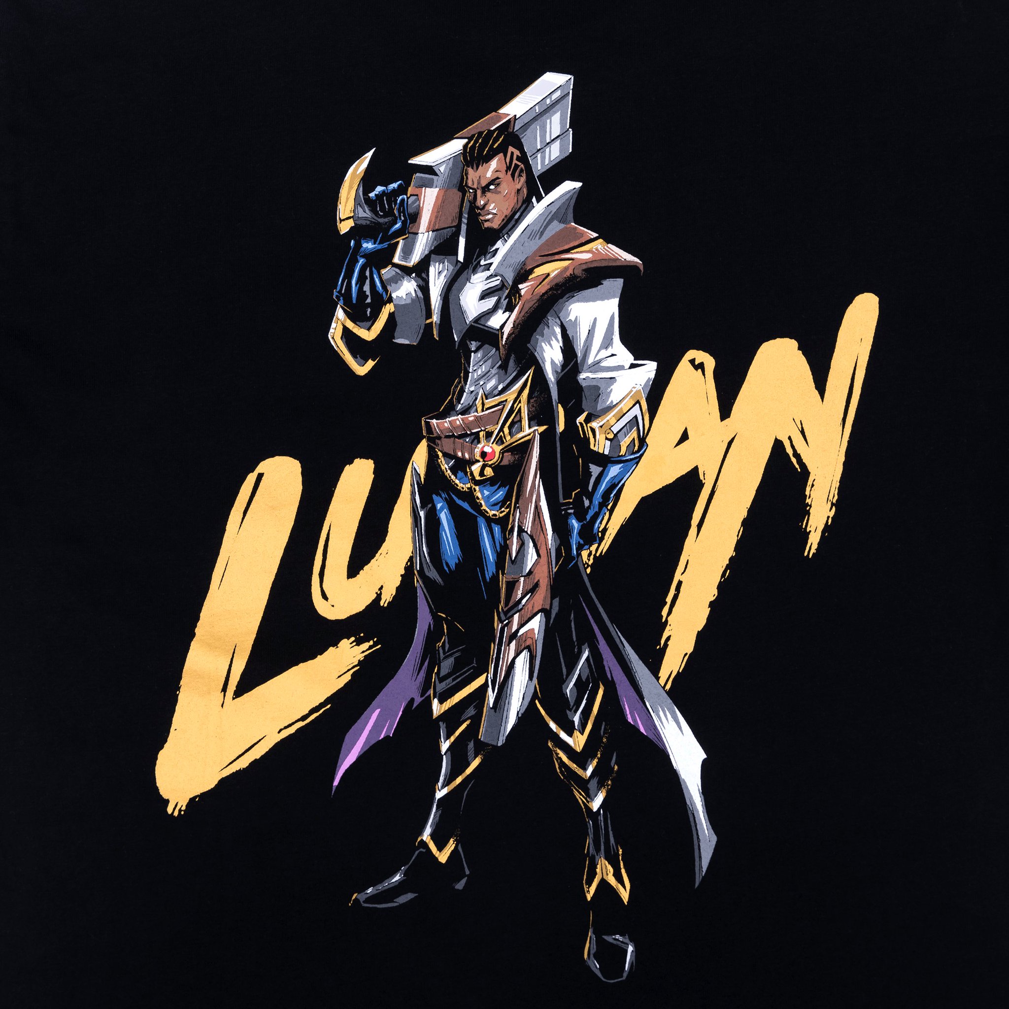 Spideraxe on Twitter: "@RiotZephyreal I love that the Lucian T uses the ...