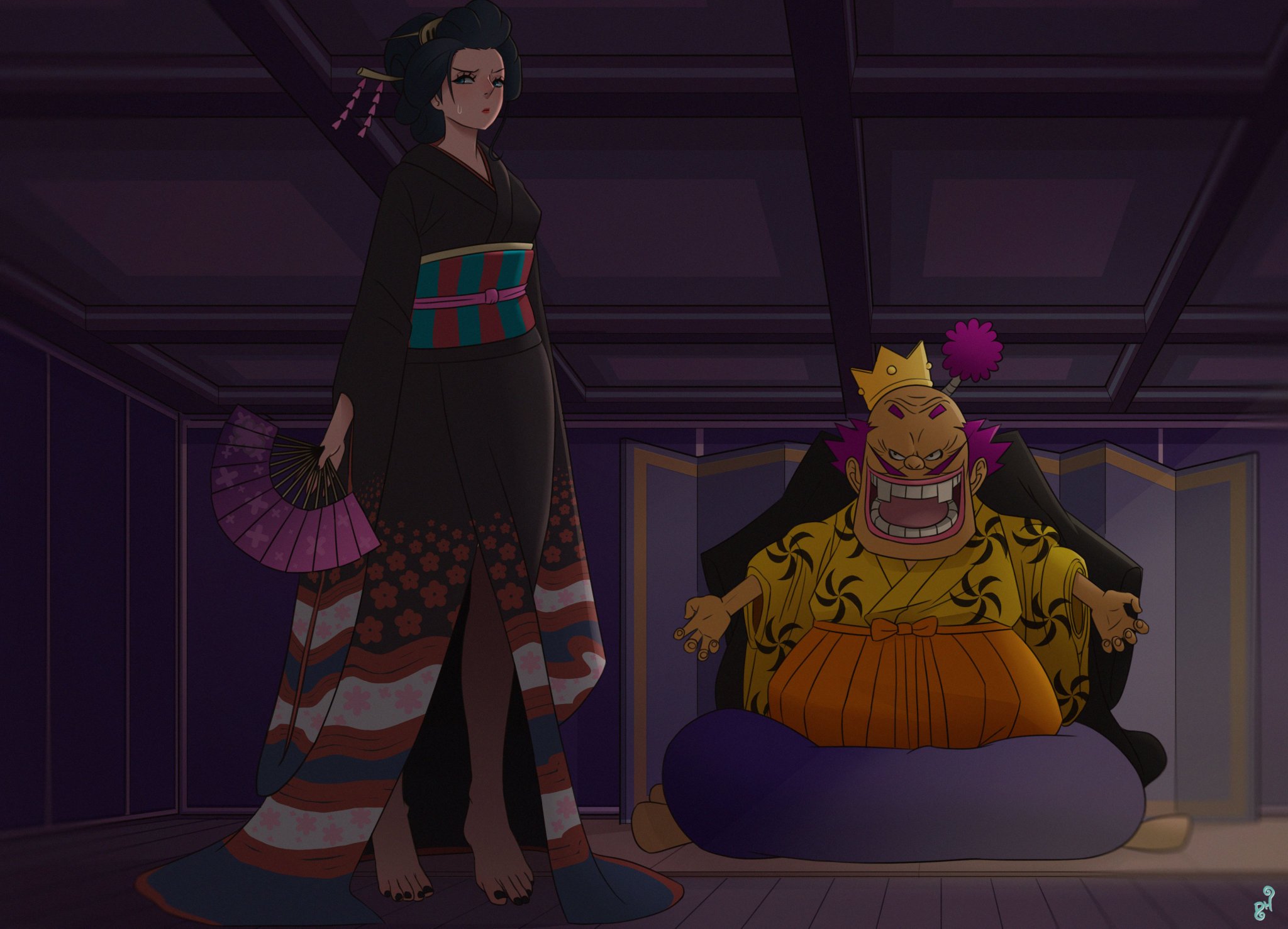 Mohoshadream on Twitter: "I'm finally done with this huuuuuuuge Nico Robin commission! All ...