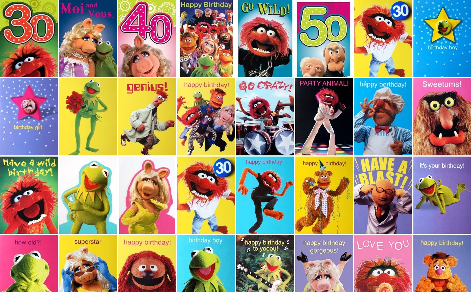 Muppet Greeting Cards