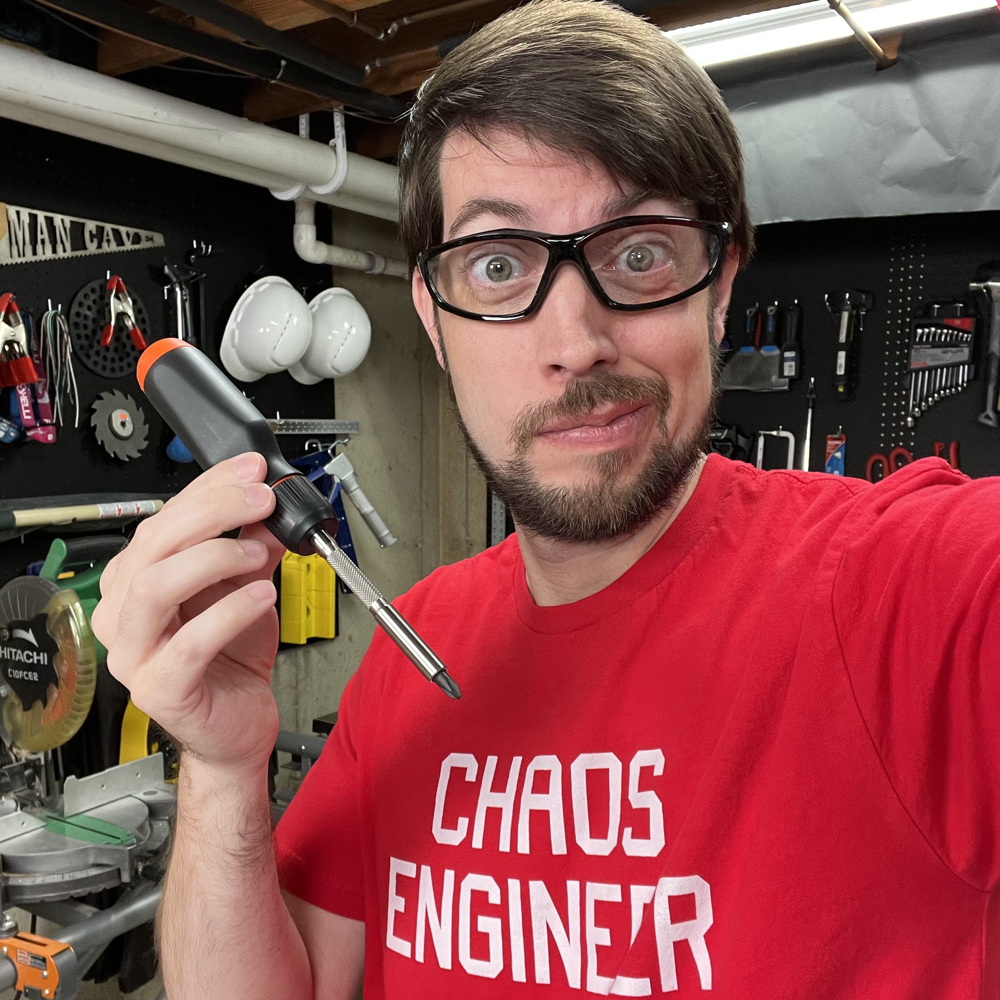 Jeff Geerling on Twitter: "Someone's excited. I heard #RedShirtJeff say something about his next ...