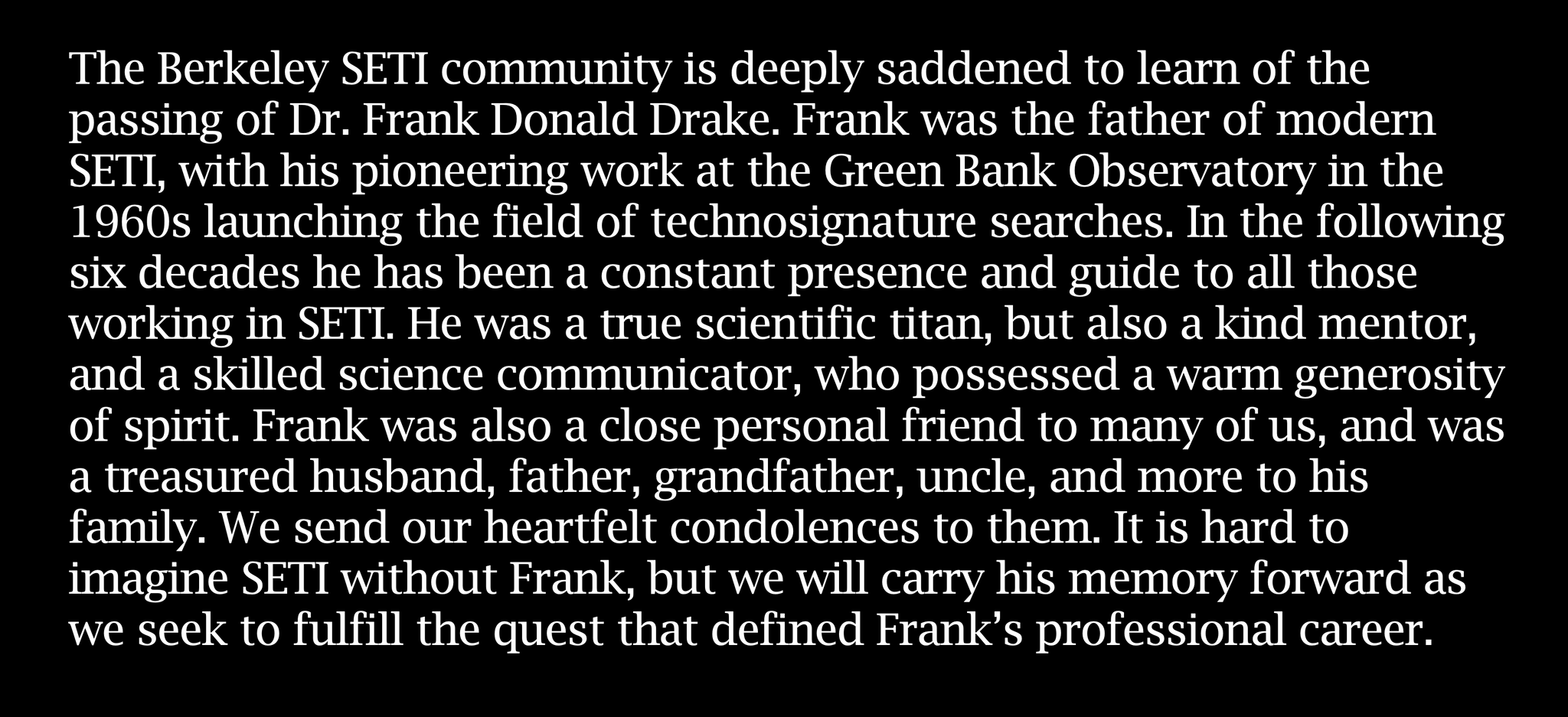 UC Berkeley SETI on Twitter: "https://t.co/yPM12dt52a" / Twitter