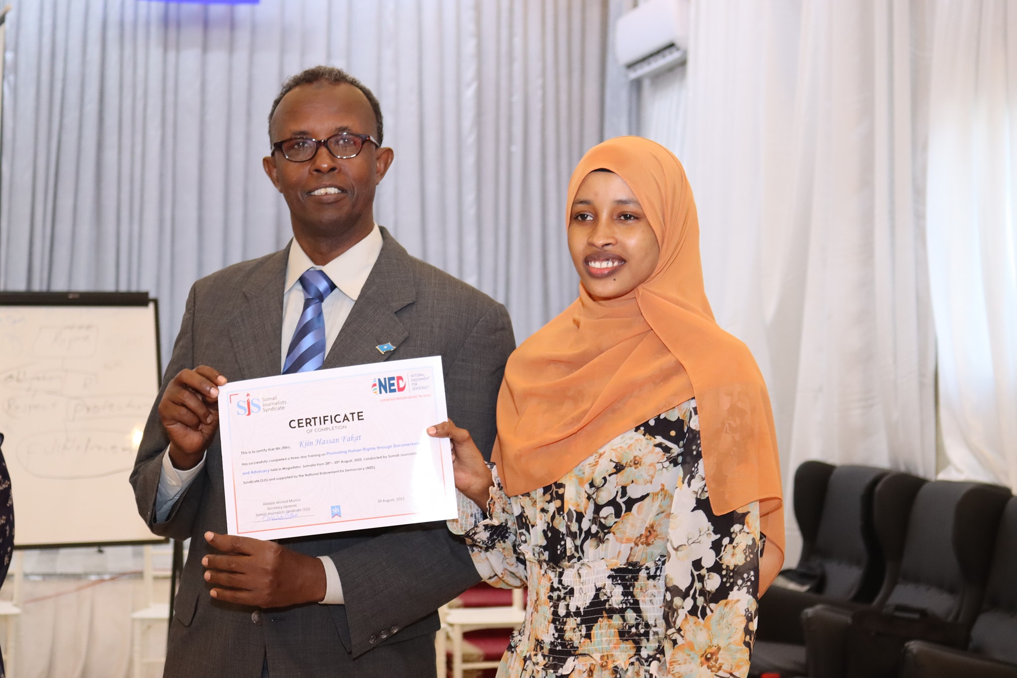 Somali Journalists Syndicate - SJS on Twitter: "The three-day training sessions (between 28 – 30 ...
