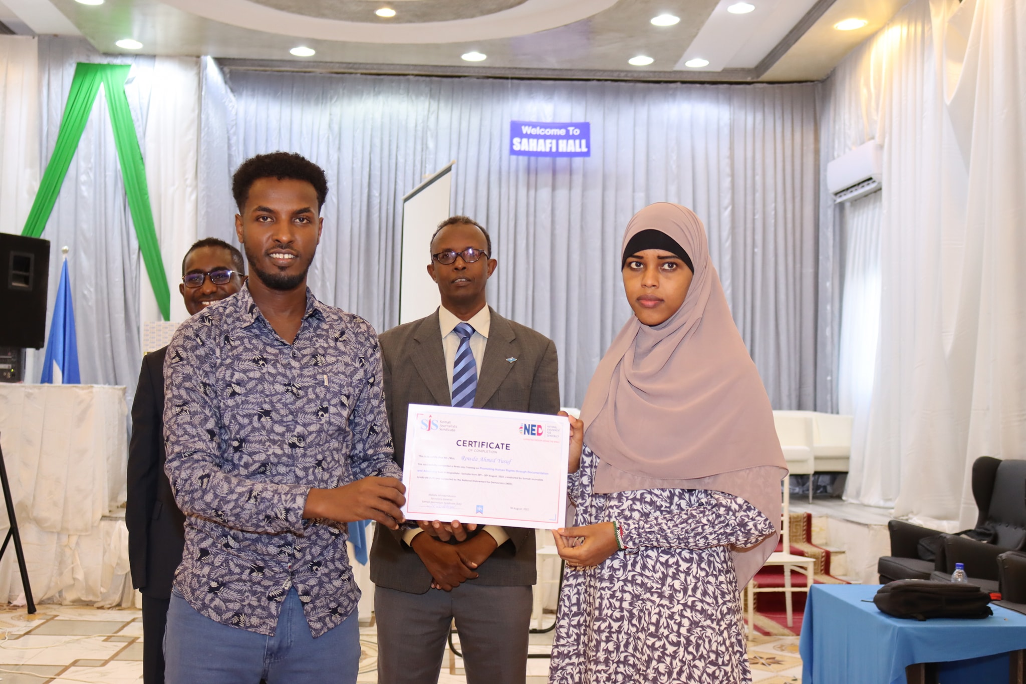 Somali Journalists Syndicate - SJS on Twitter: "The three-day training sessions (between 28 – 30 ...
