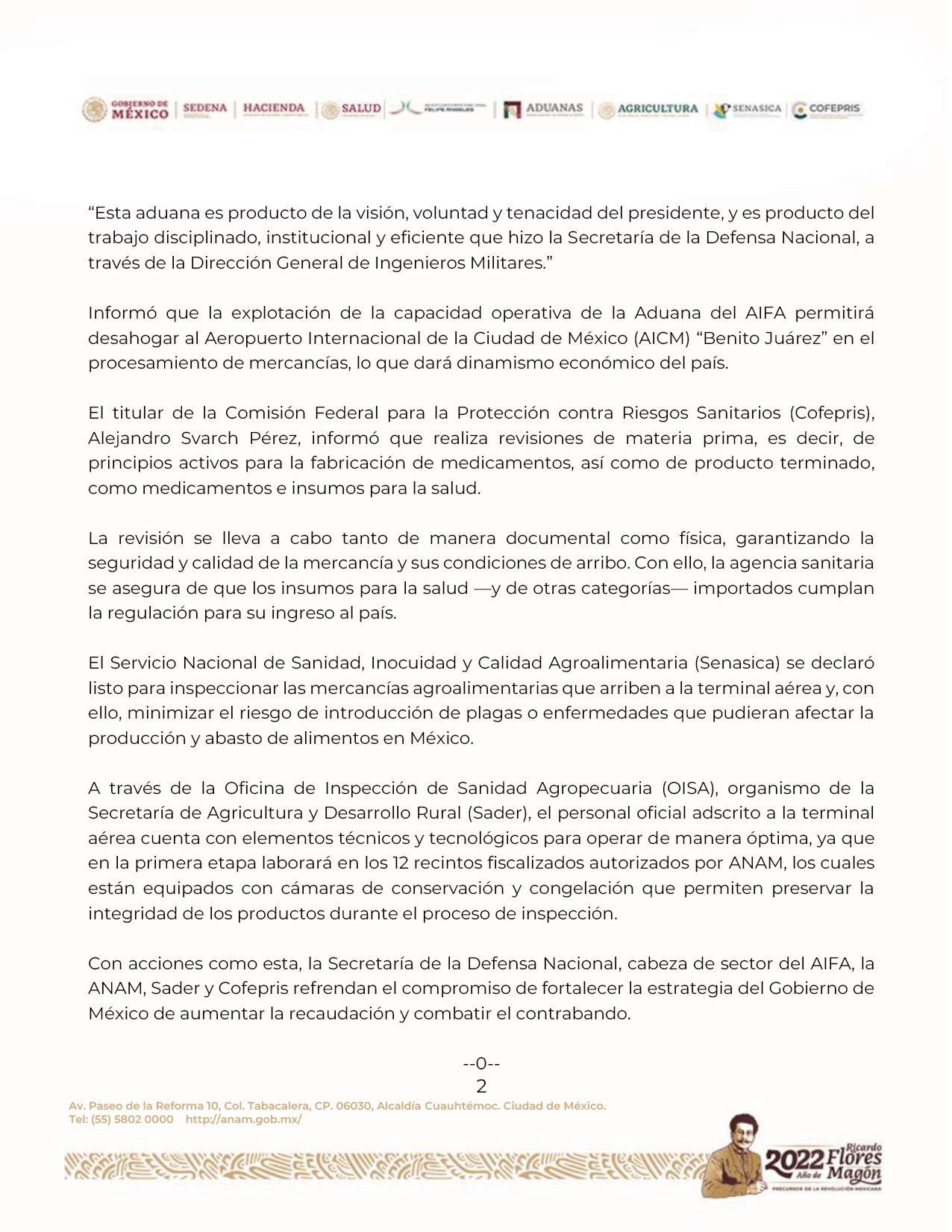 Aeropuerto Internacional Felipe Ángeles on Twitter: "Aduana del AIFA recibe vuelo con carga de 4 ...