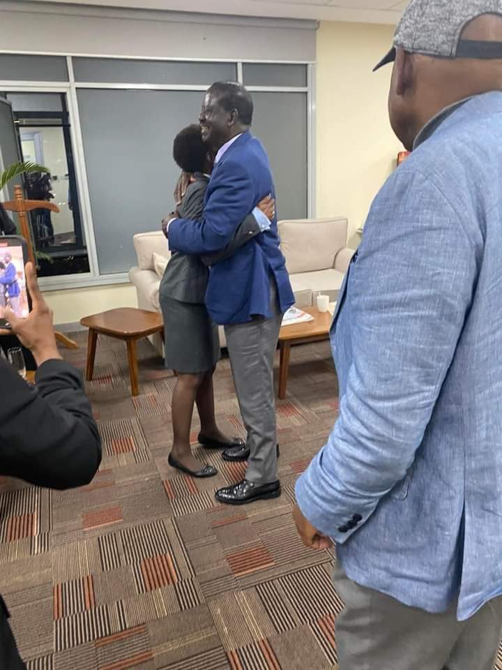 Abuga Makori EGH, MBE on Twitter: "Kethi Kilonzo was almost built by Raila Odinga. The brother ...