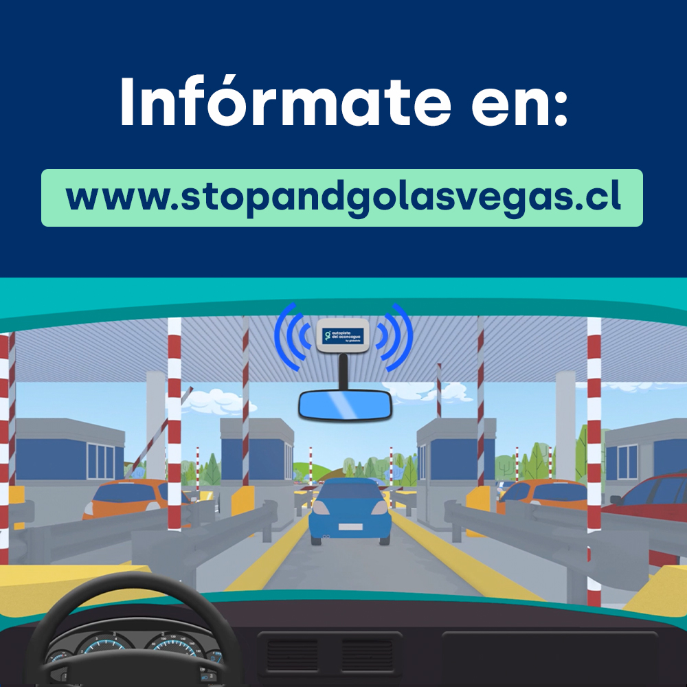Autopista Aconcagua On Twitter 🟢 Peajelasvegas Stopandgo Para Y