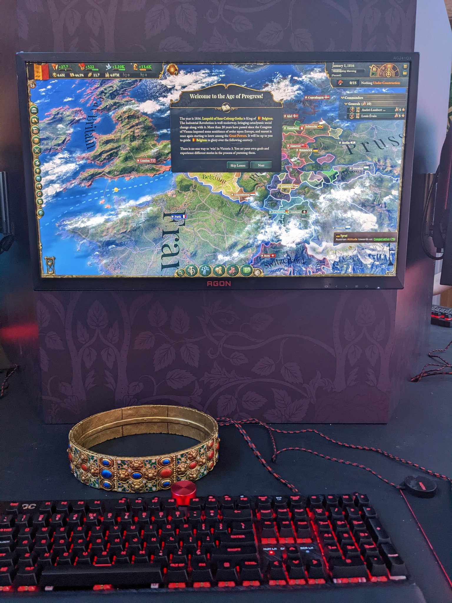 El Tyranos on Twitter: "#PdxCon report: Iron Crown in Victoria 3 confirmed. https://t.co ...