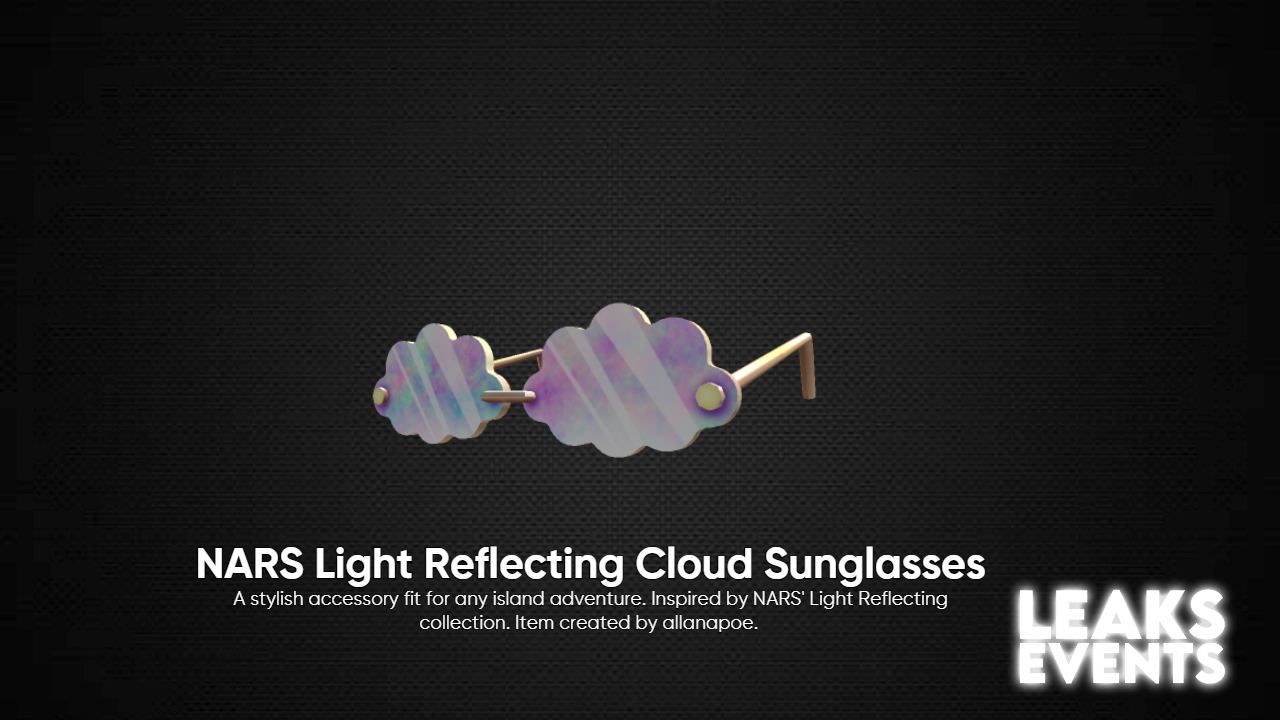 Roblox Events Leaks on Twitter: "💄NARS Color Quest Para ganhar o item 'NARS Light Reflecting ...