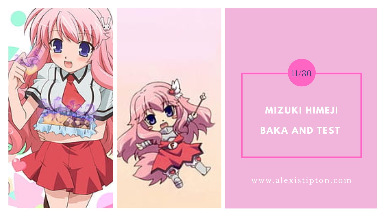 Baka And Test Characters Chibi