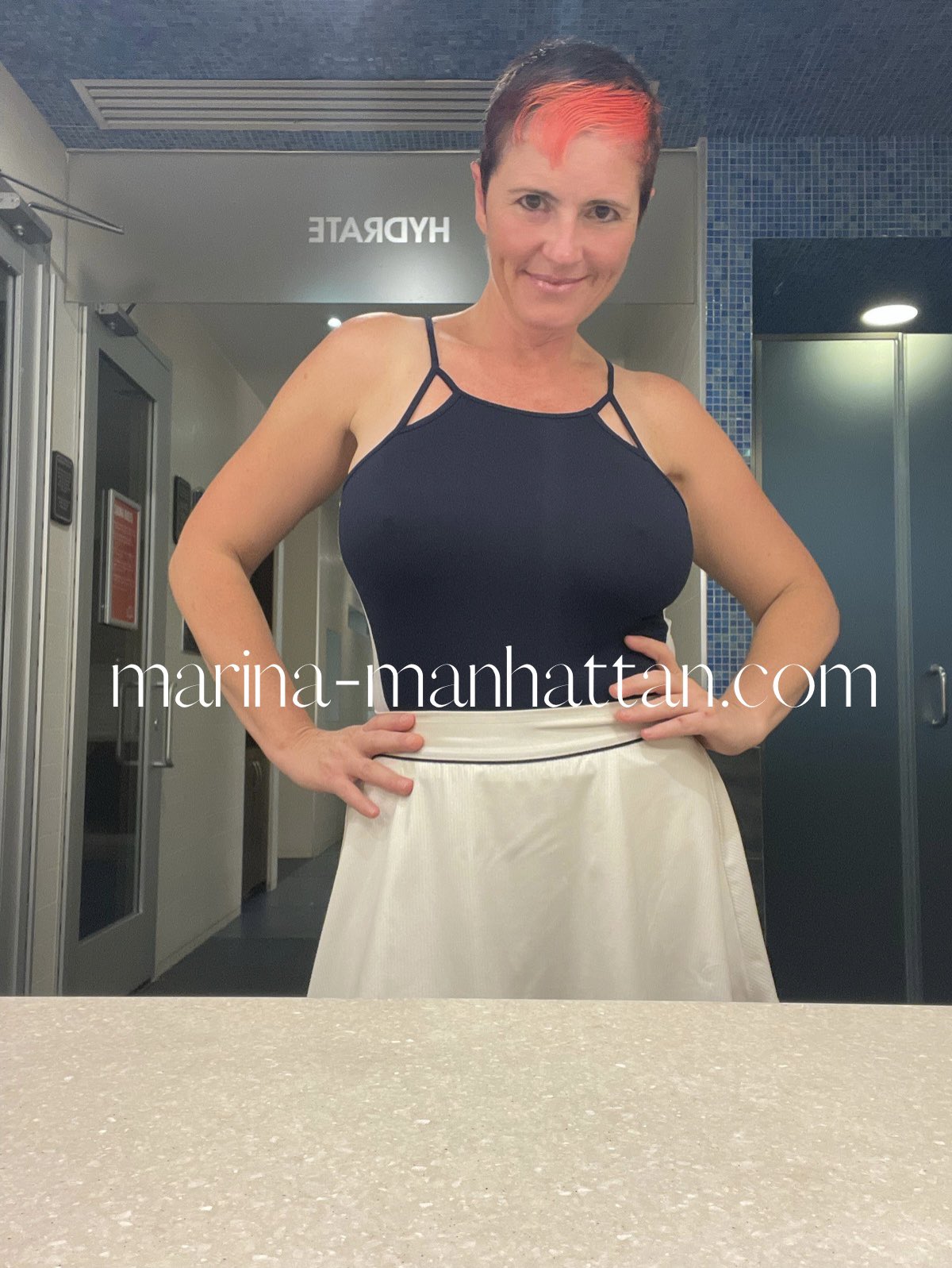 Marina NYC on Twitter: "Greetings from the gym 💪 Enjoy the long weekend 😘 Love Marina https://t ...