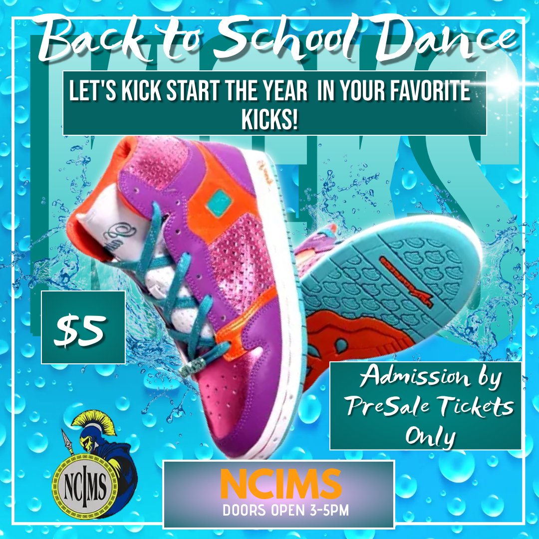 School Dance Flyer Template Only