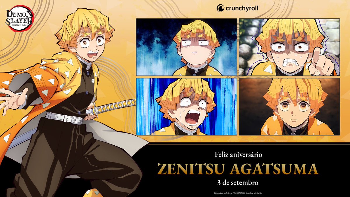 Crunchyroll_PT 🎟 Dragon Ball Super: SUPER HERO on Twitter: "(03/09) FELIZ ANIVERSÁRIO, ZENITSU ...