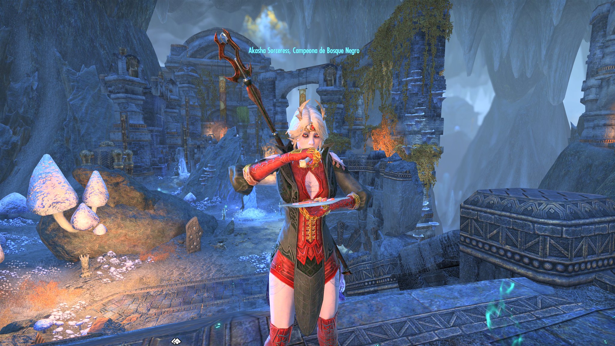 Nobax on Twitter: "Hoy, en #AventurasEnTamriel . @of_akasha y yo nos fuimos de mazmorreo. Por ...