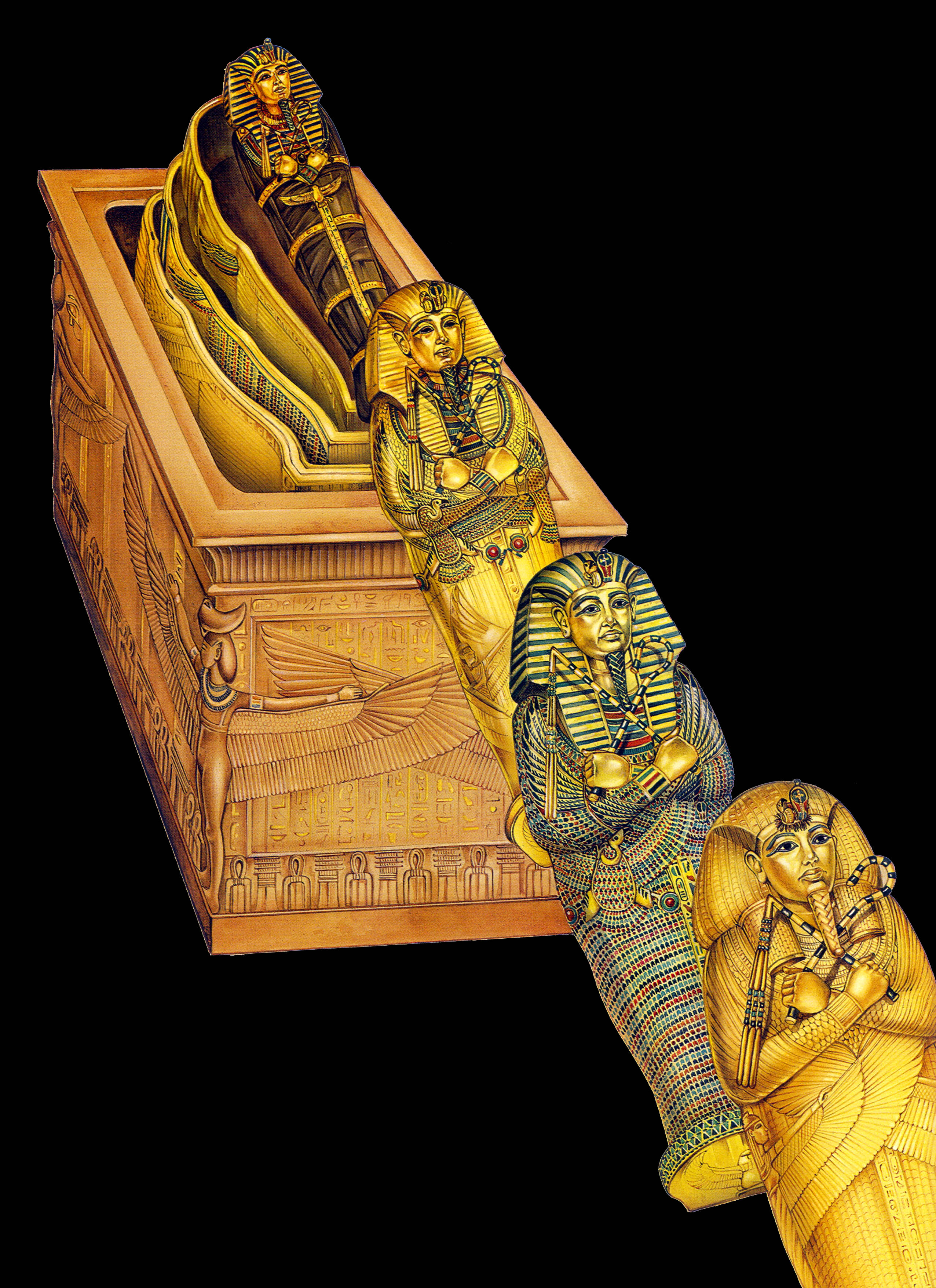 Dr. Peter J Brand on Twitter: "8/ To remove the linen pall & dismantle the roof of the outer ...