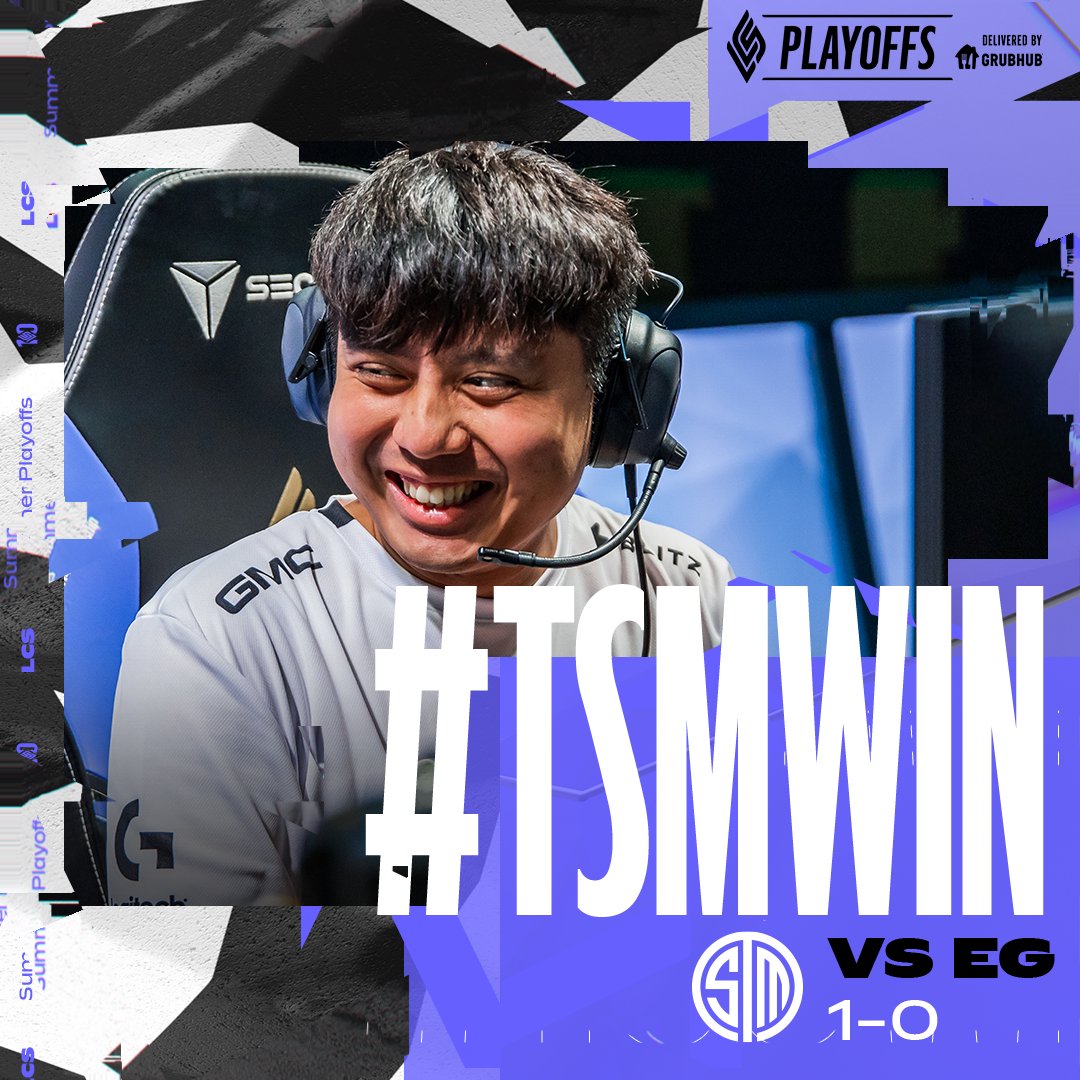 LCS on Twitter: ""T-S-M! T-S-M!" 1-0 to @TSM after taking down @EvilGeniuses in game one! #LCS ...