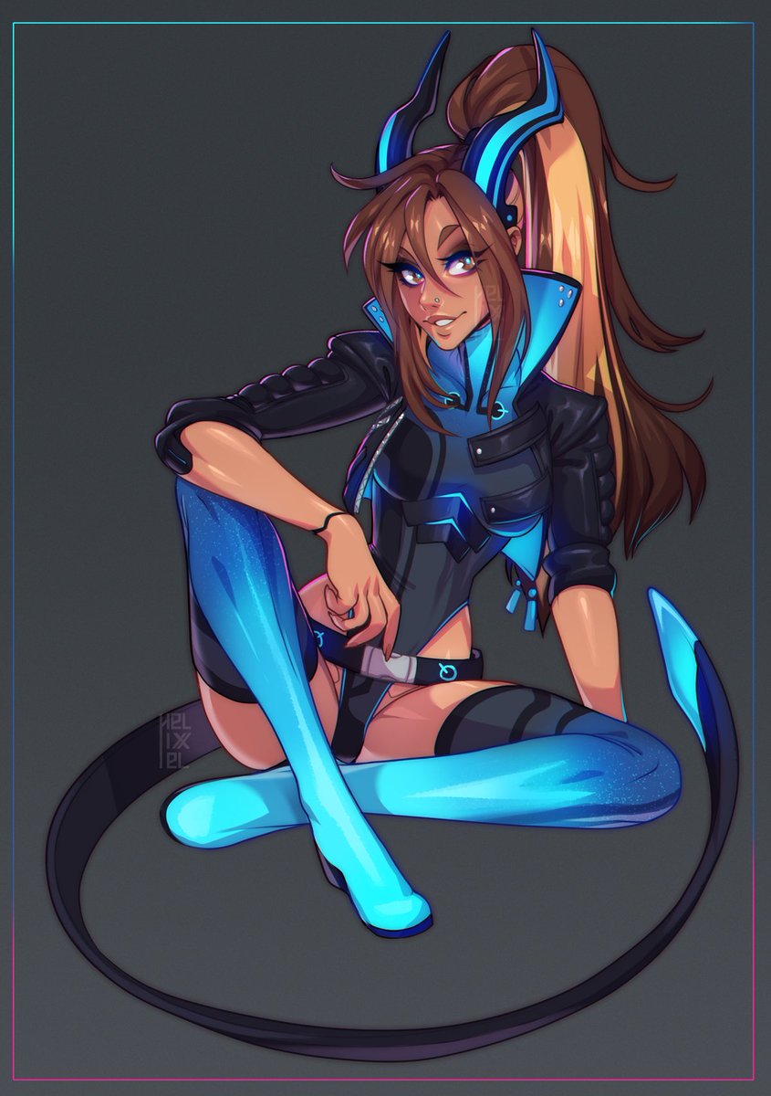 Ant (NSFW)🔞 on Twitter: "Artist Feature: @Helixel! She draws absolutely gorgeous OCs, fanart and ...