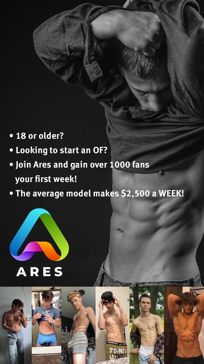 Ares on Twitter: "Looking to model? Got a great gym body and love showing off? Check out how we ...