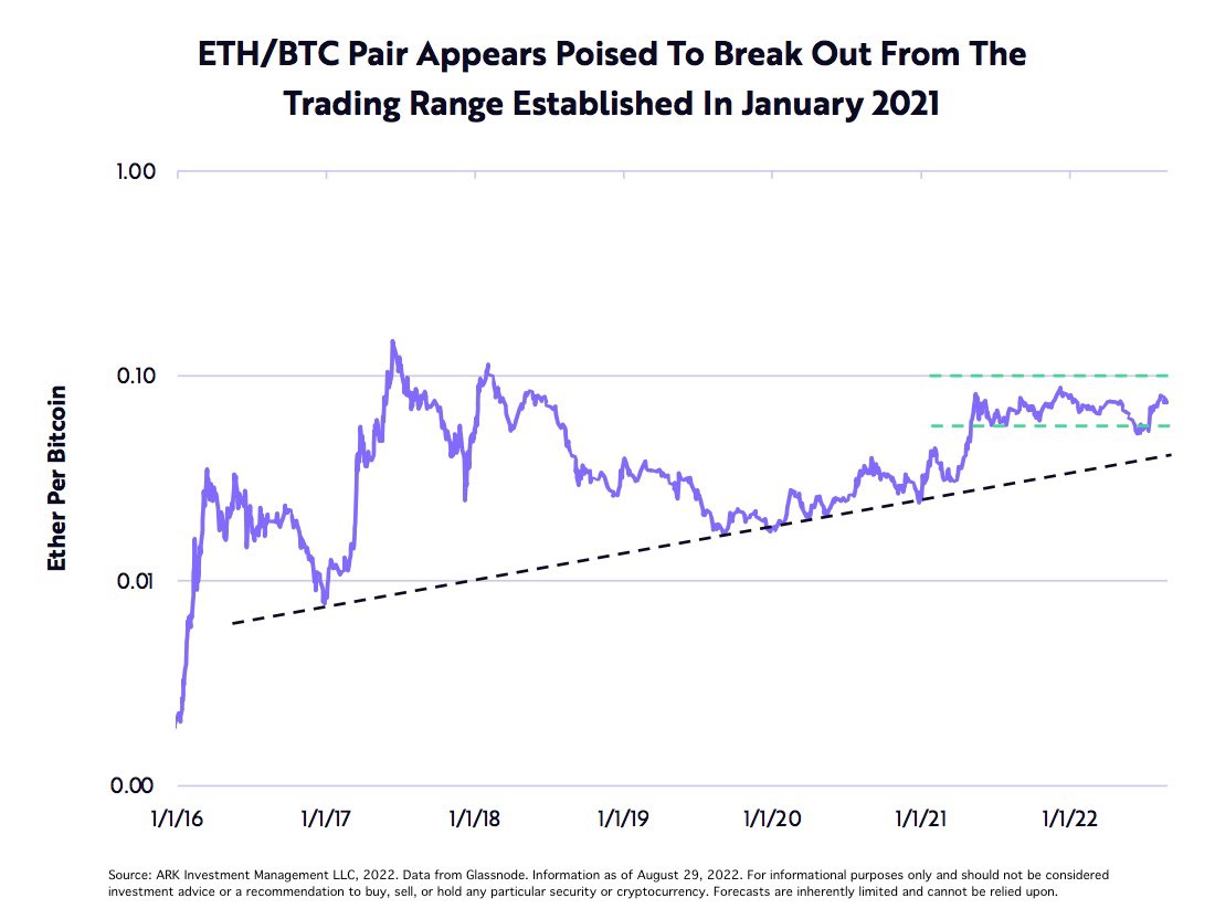 David Puell on Twitter: "As The Merge approaches, Ethereum slightly outperforms Bitcoin for the ...