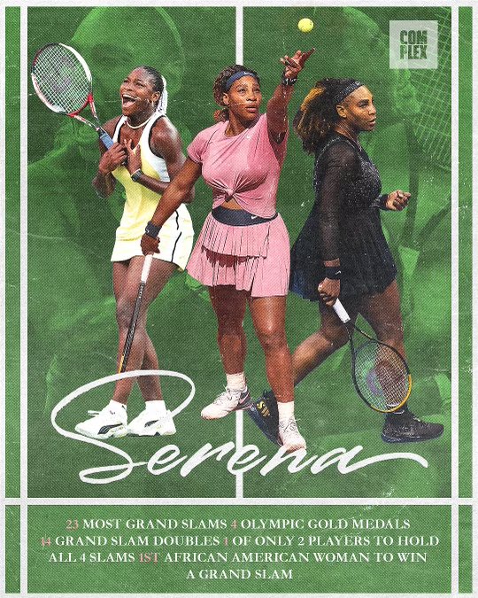 Complex Sports On Twitter Thank You Serena The Greatest Ever 🐐🐐 Serena