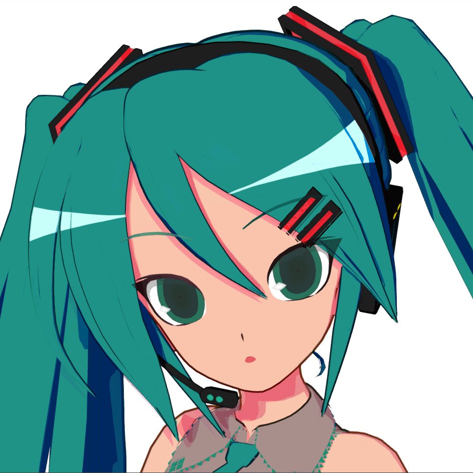 初音ミク 「something I threw together because I was」|kioのイラスト