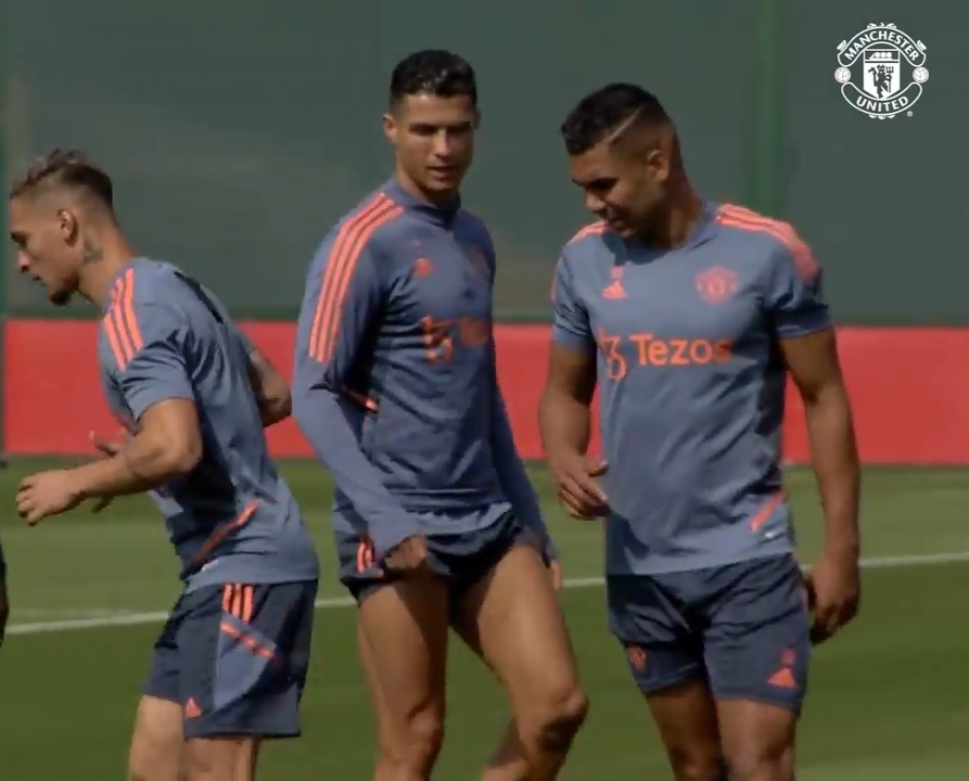 The Cr7 Timeline On Twitter Cristiano Ronaldo X Casemiro X Antony ðĩðđð§ð·