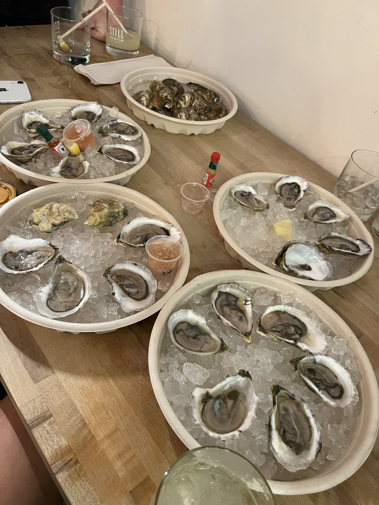 Beth Freeman Art On Twitter Oysters And Whiskey Gin For Me With My Husband And Coincidental