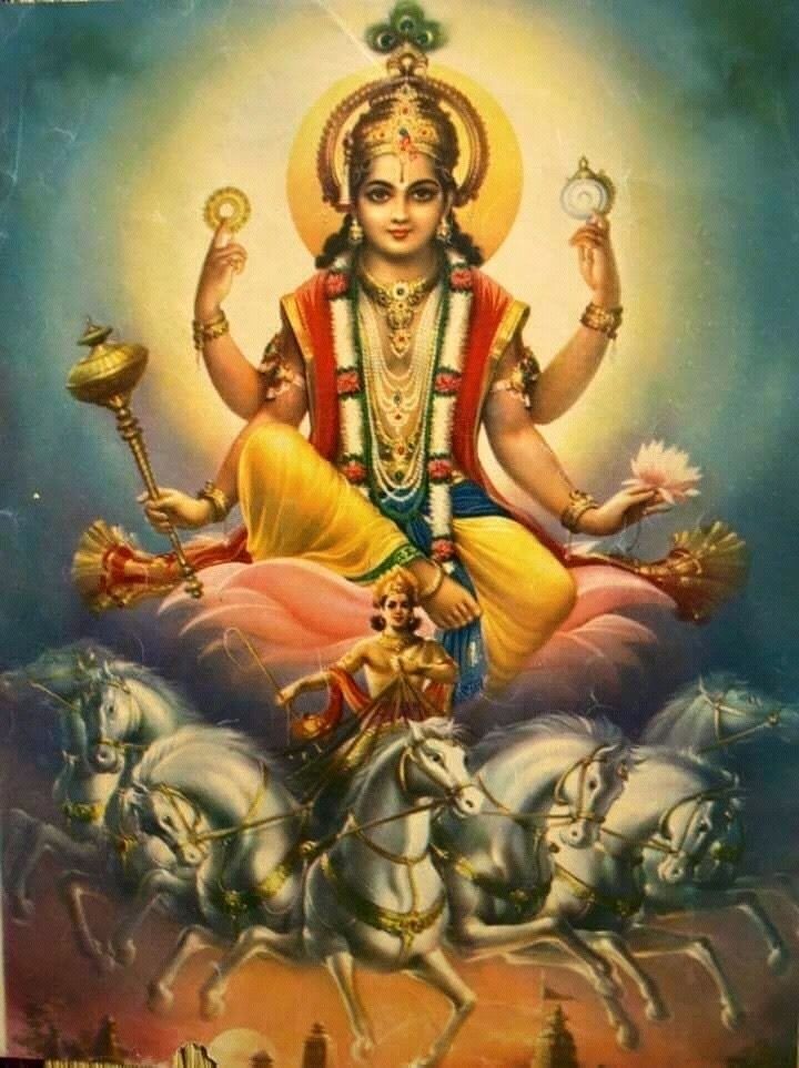 LORD SURYA SURYA and Savitri are two names by which the Sun is commonly ...