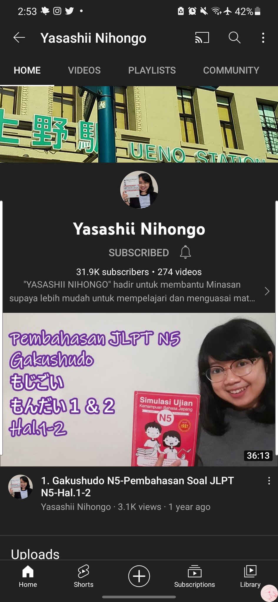 JPFBASE AKTIF LAGI‼ on Twitter: "*jpf terimakasih kepada channel ini yg sudah membantuku belajar ...