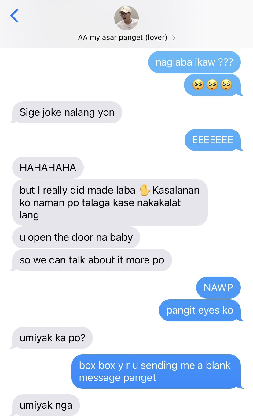 📟 on Twitter: "bati din sabi sa inyo away lang nila di nagtatagal https://t.co/7UTVtp6HPN" / Twitter