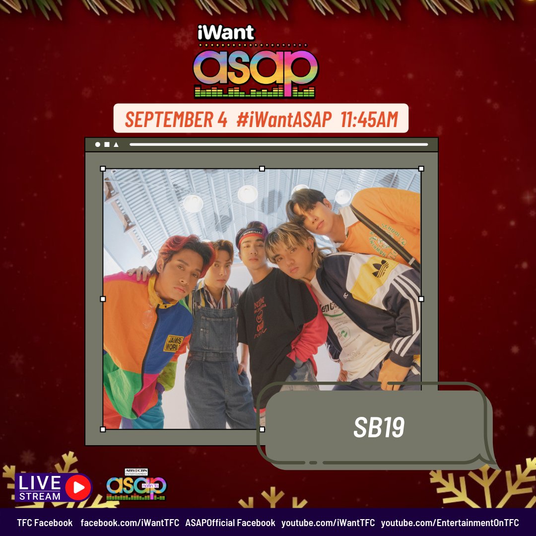 IWANT ASAP OFFICIAL on Twitter: "LIVE NA LIVE ang kwentuhan natin kasama ang SB19! https://t.co ...