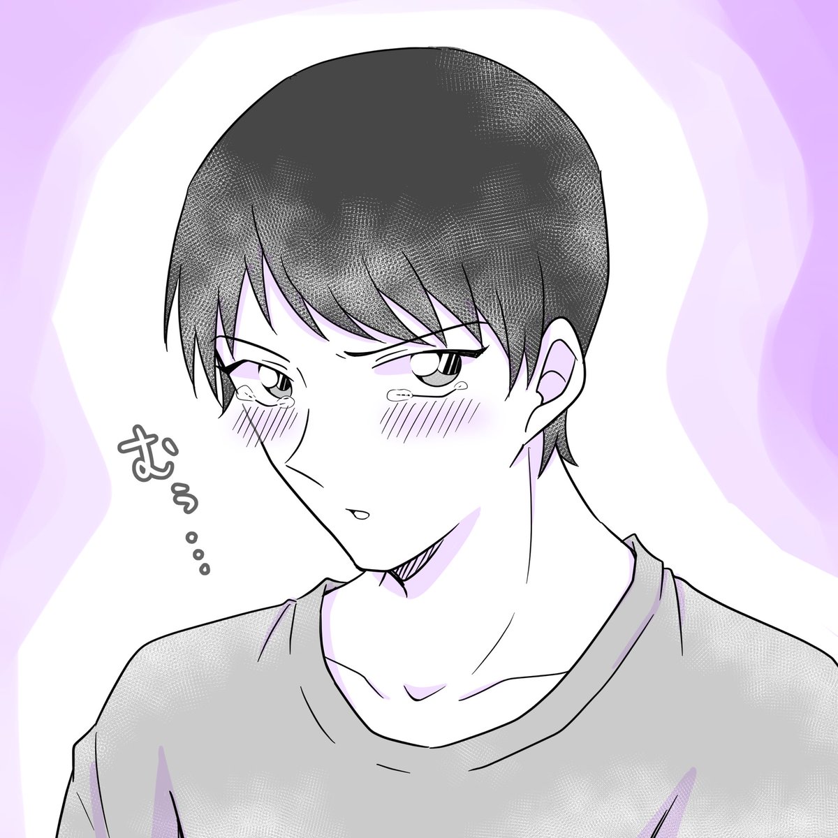 泣き顔集】 」|3b【hrmt過剰摂取症候群】のイラスト