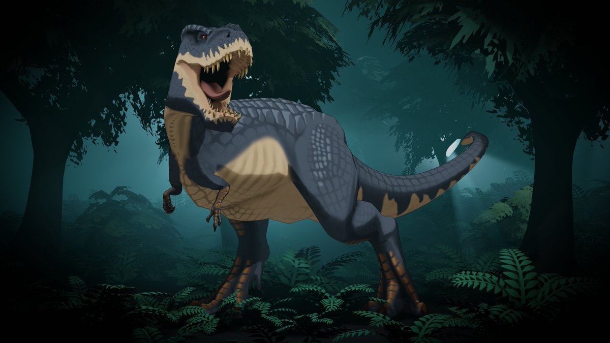 MikesMedia on Twitter: "Commission done for a stylized model of a V. rex from Peter Jackson's ...