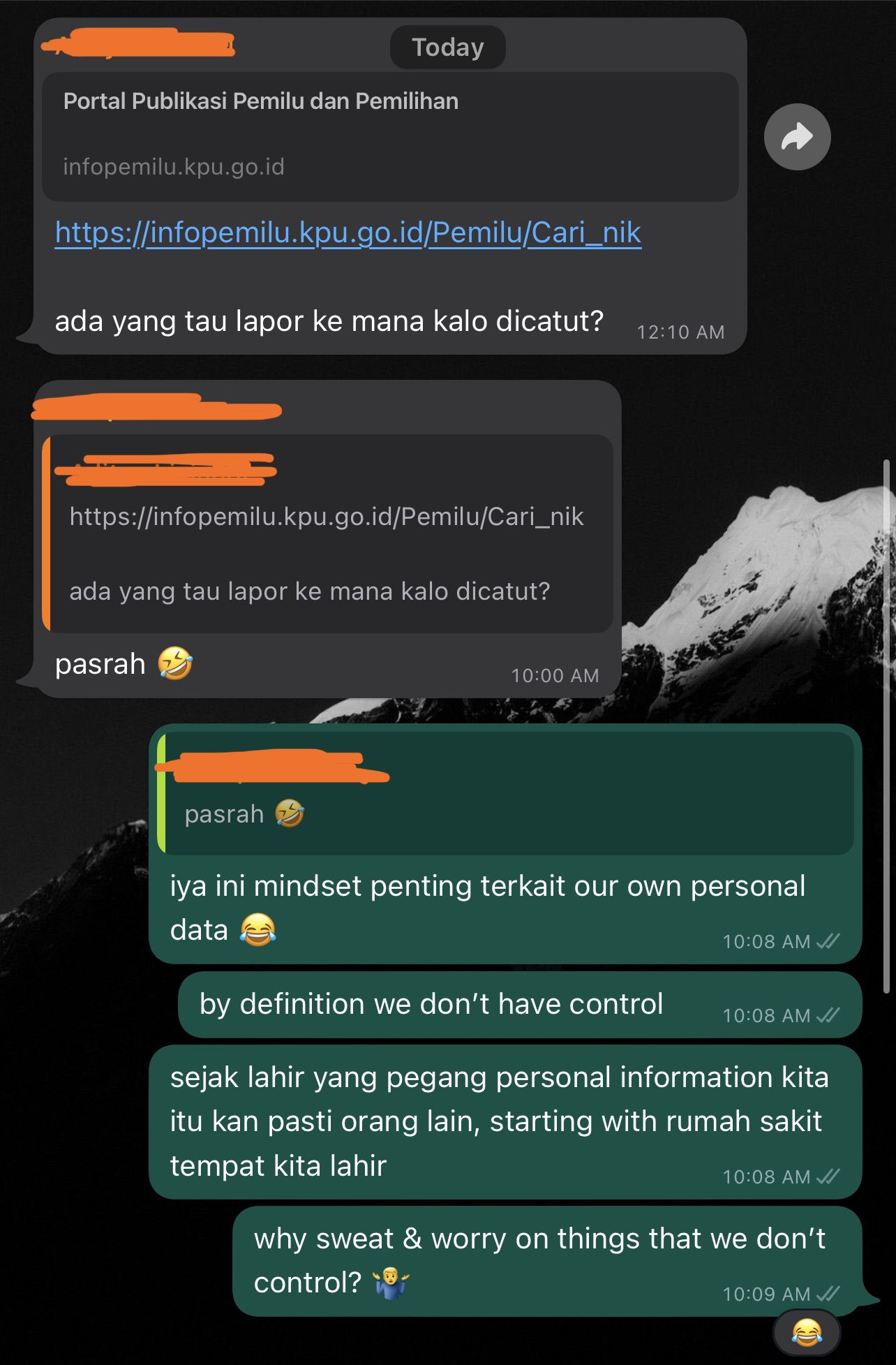 Ainun Najib on Twitter: "Tadi pagi seorang teman japri nanyain musti lapor kemana karena NIK nya ...